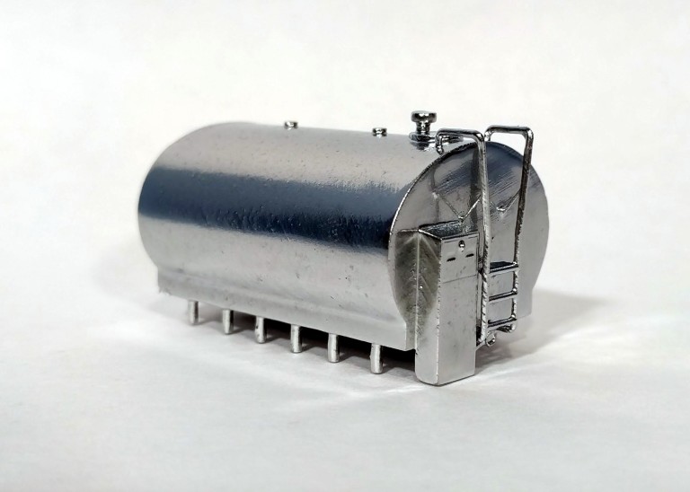 Milk Bulk Tank 1000 Gal. - Farm Factor 3D