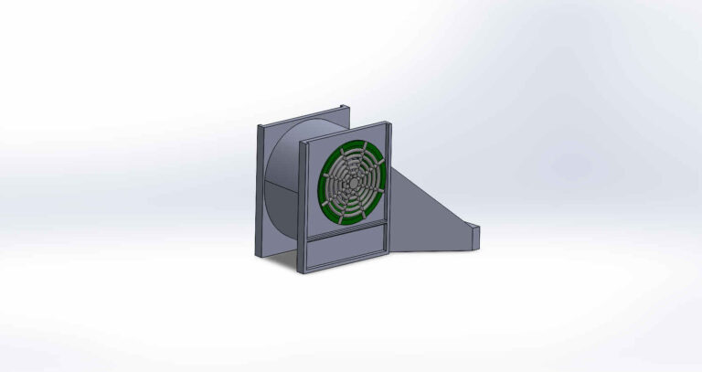 HO Grain Bin Centrifugal Fan Kit - Farm Factor 3D